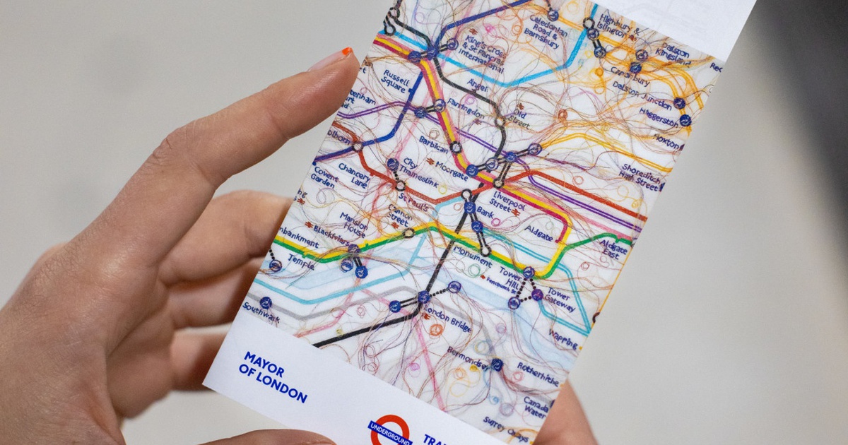 Do Ho Suh creates a new pocket Tube map cover | Victoria Miro
